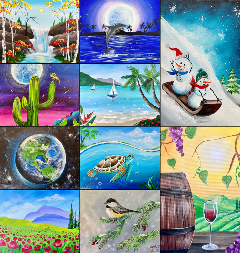 Step By Step Painting Membership