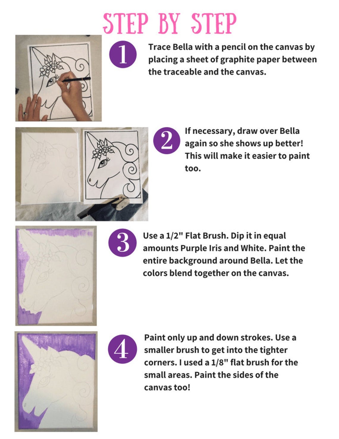 Unicorn - Acrylic Painting Tutorial Download